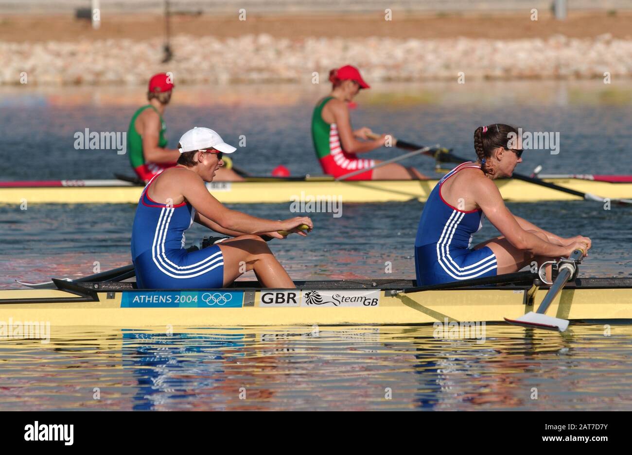 20040828 Olympic Games Athens Greece [Olympic Rowing Regatta] Lake ...