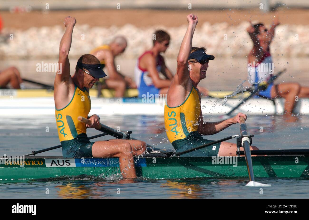 20040821 Olympic Games Athens Greece [Rowing-Sat Finals day] Schinias ...