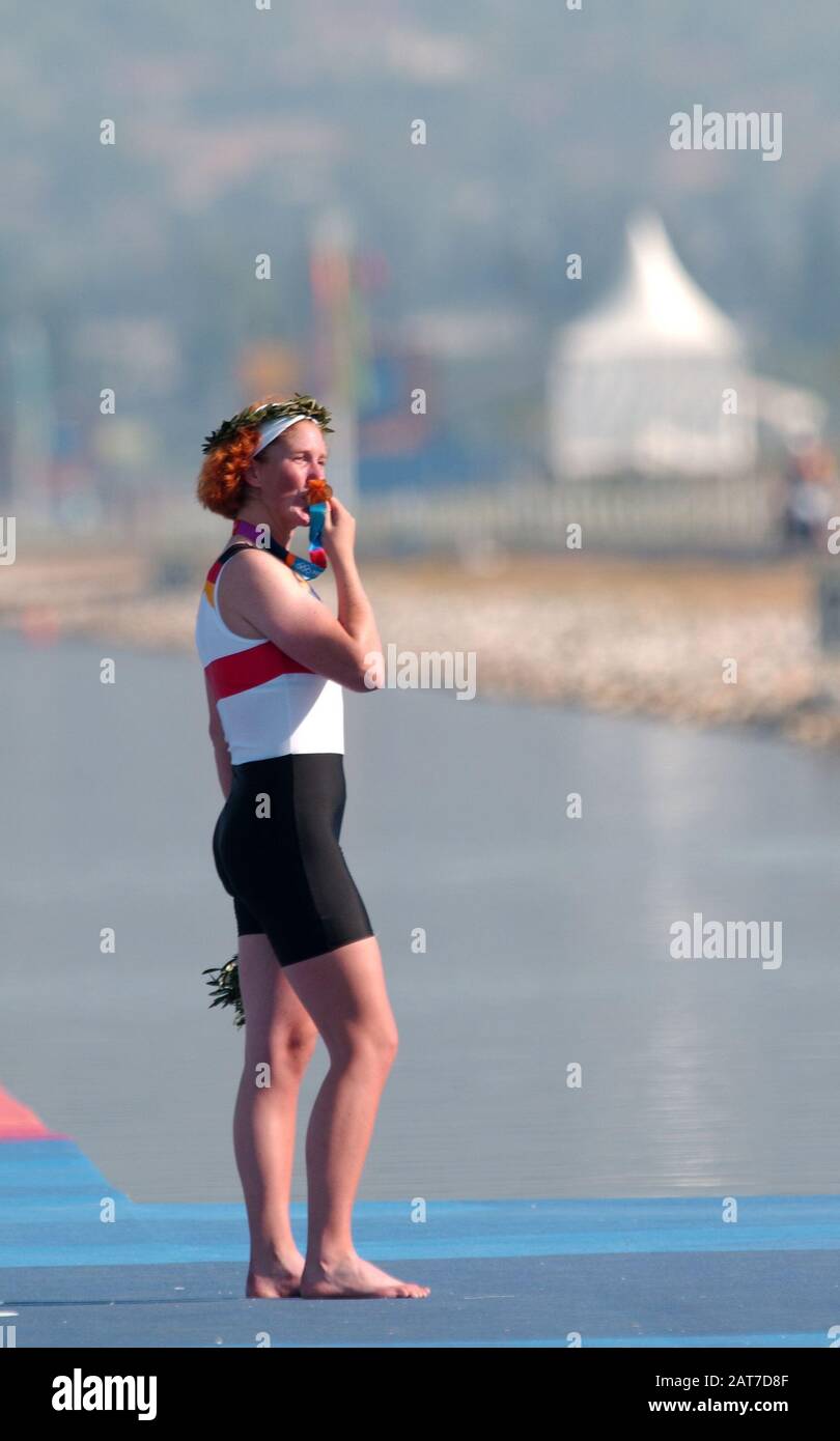 20040828 Olympic Games Athens Greece [Olympic Rowing Regatta] Lake ...