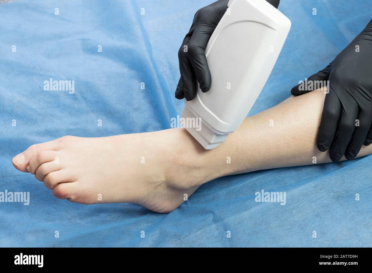 Depilation of female body parts in a beauty salon Stock Photo - Alamy
