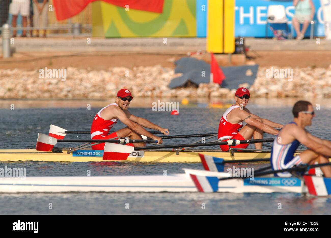 20040822 Olympic Games Athens Greece [Rowing-Sun Finals day] Lake ...