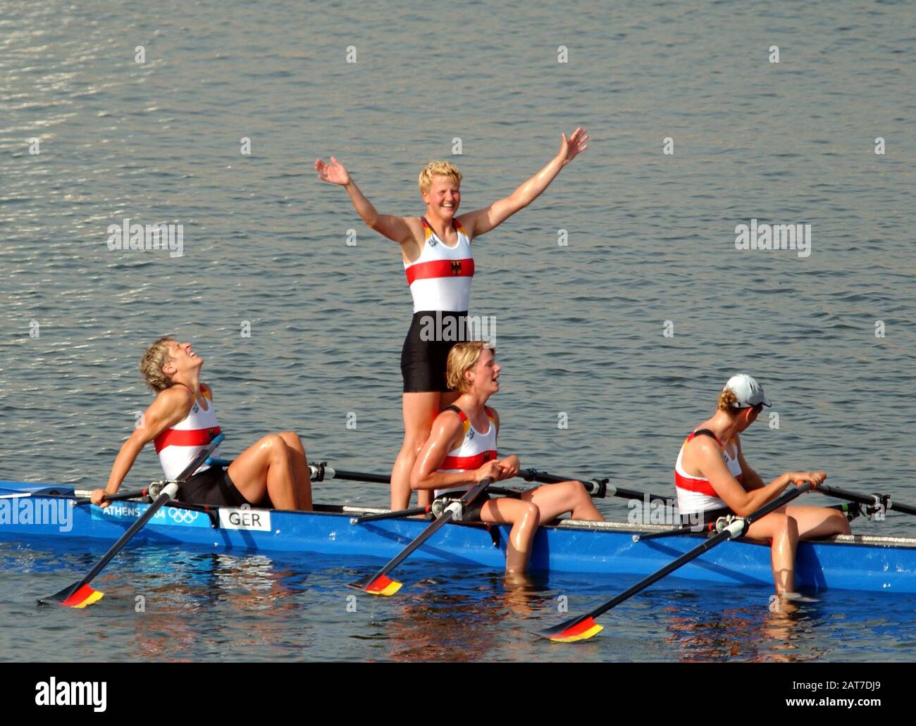 20040822 Olympic Games Athens Greece [Rowing-Sun Finals day] Lake ...