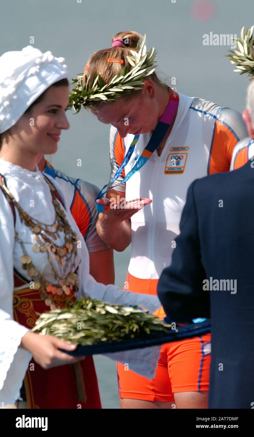 20040822 Olympic Games Athens Greece [Rowing-Sun Finals day] Lake ...