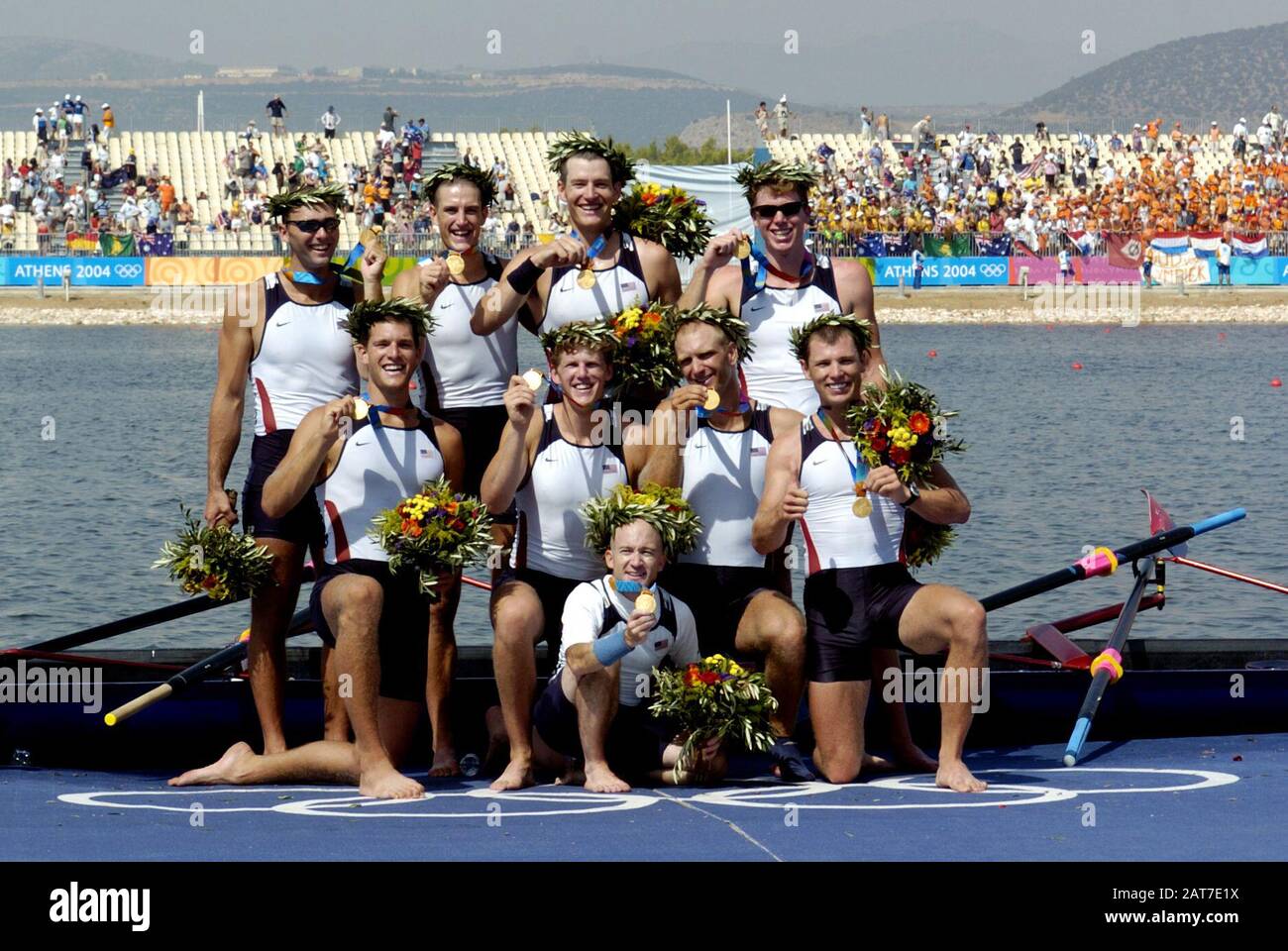 20040822 Olympic Games Athens Greece [Rowing-Sun Finals day] Lake ...