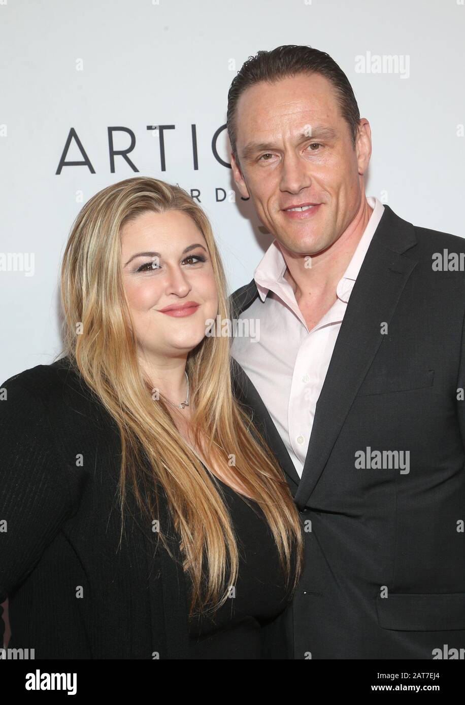 Beverly Hills, Ca. 30th Jan, 2020. Becky Poliakoff, Andrey Ivchenko, at ...