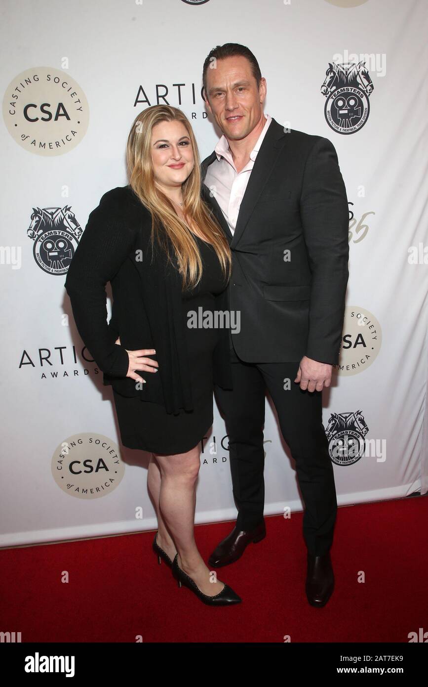 Beverly Hills, Ca. 30th Jan, 2020. Becky Poliakoff, Andrey Ivchenko, at ...