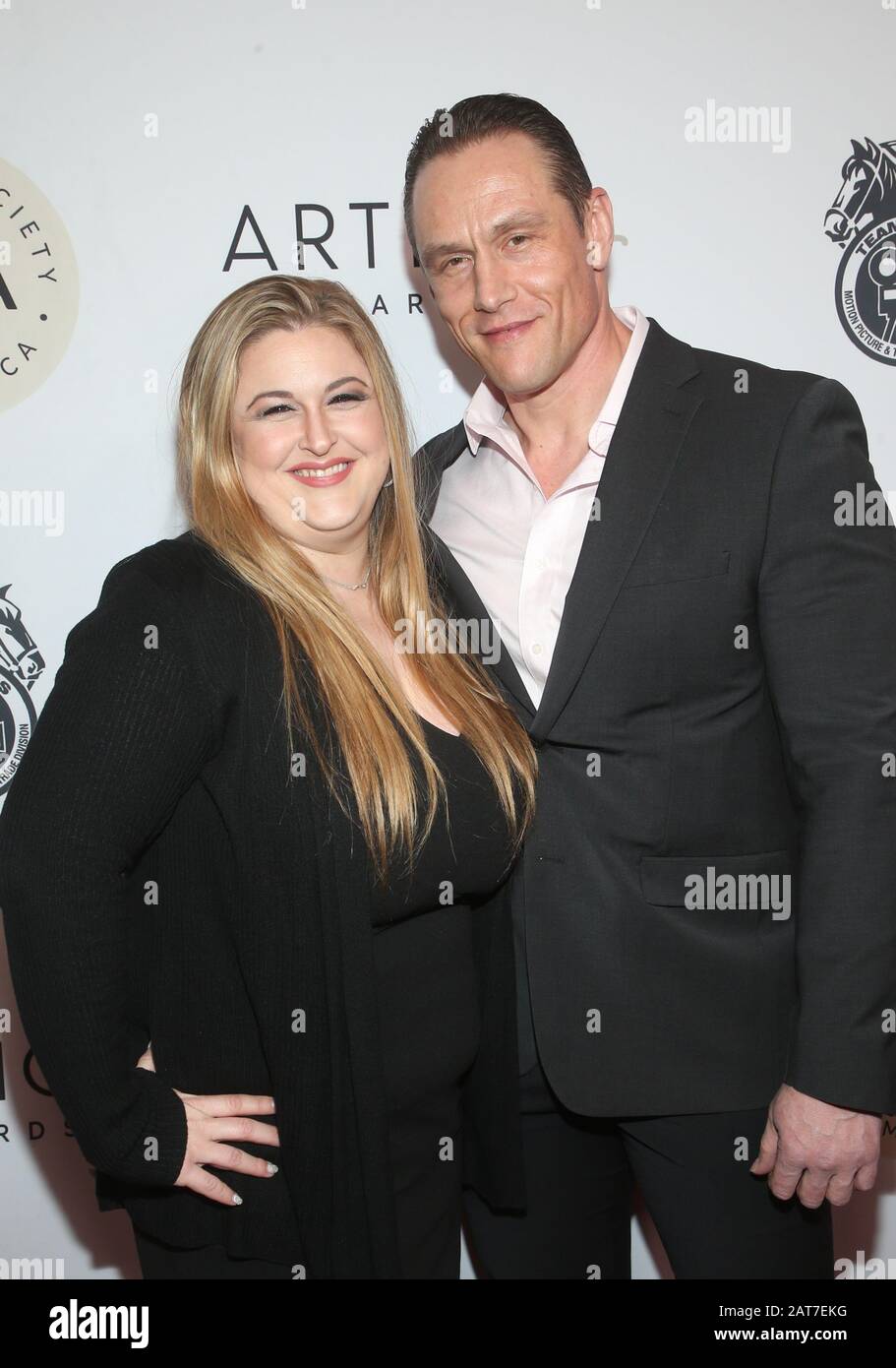 Beverly Hills, Ca. 30th Jan, 2020. Becky Poliakoff, Andrey Ivchenko, at ...