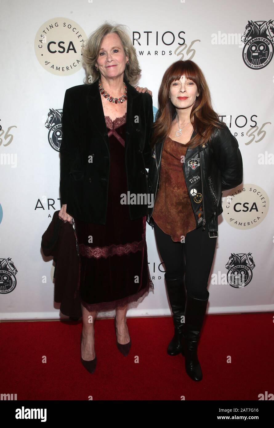 Beverly Hills, Ca. 30th Jan, 2020. Pamela Guest, Frances Fisher, at the ...