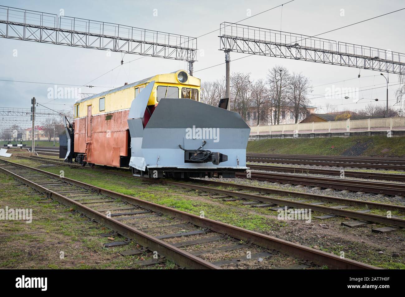 Snow blower train hi-res stock photography and images - Alamy
