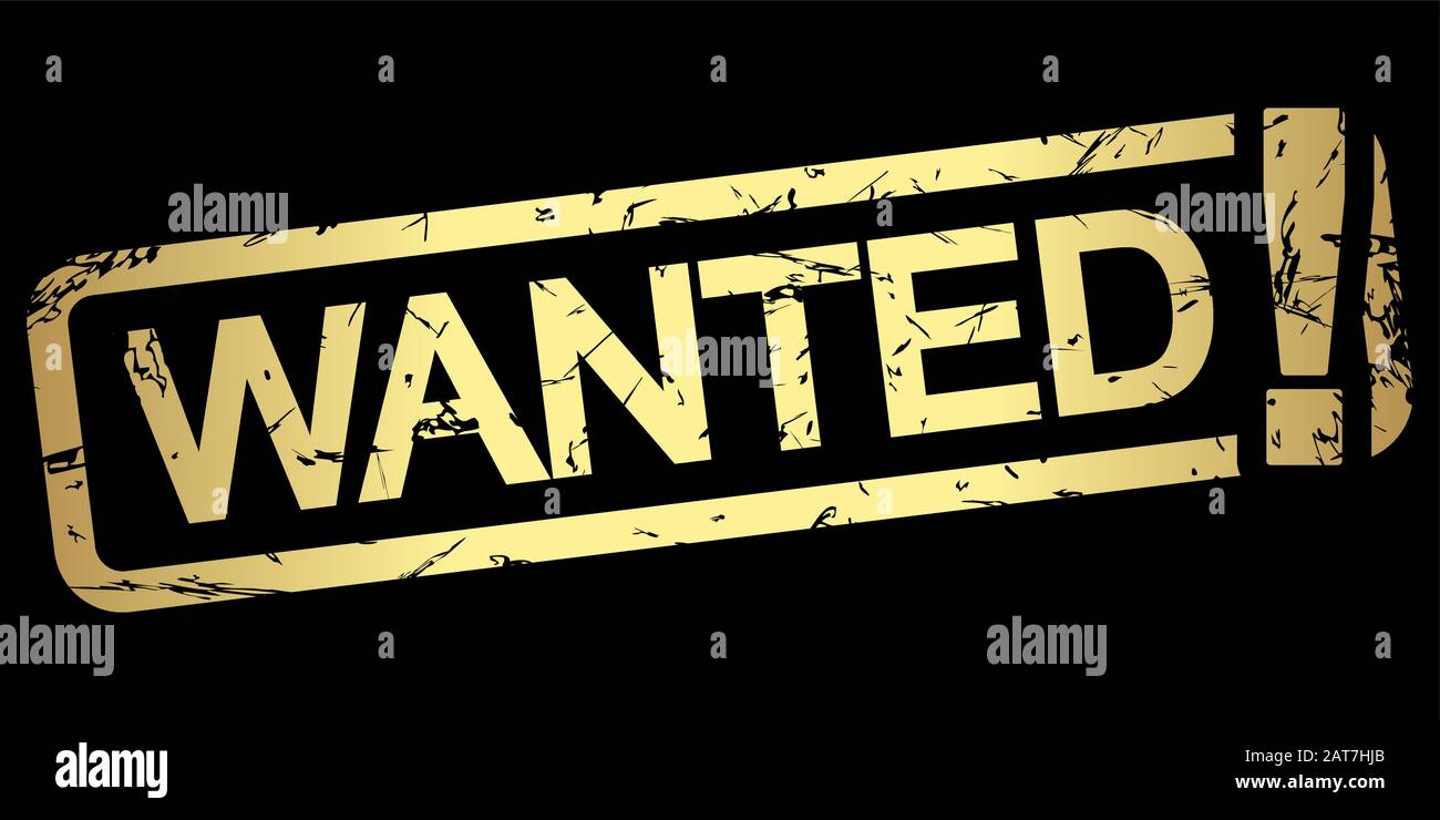 Most wanted stamp Stock Vector Images - Alamy