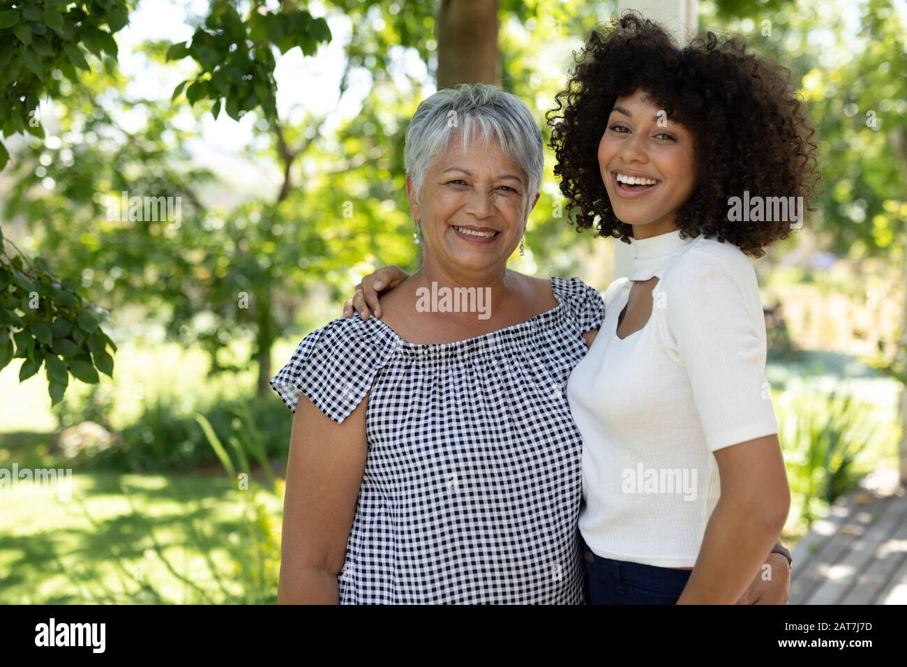 Two people interacting looking camera hi-res stock photography and ...