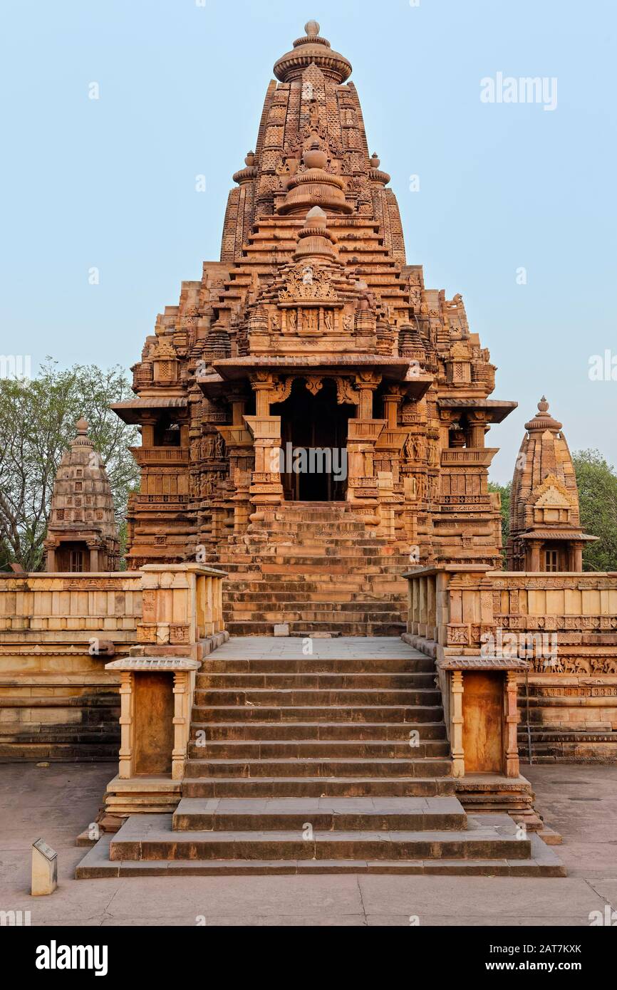 Lakshmana Temple, Khajuraho Group of Monuments, Madhya Pradesh state ...
