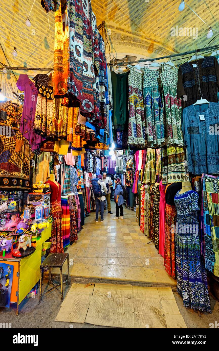 Bazar-e Vakil or Vakil bazaar, Interior, Shiraz, Iran Stock Photo - Alamy