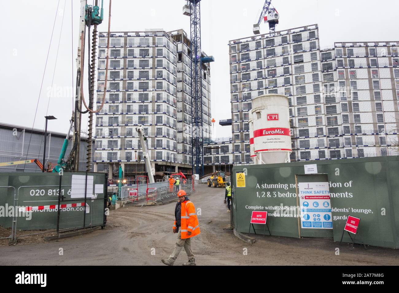 Urban mixed use redevelopment hi-res stock photography and images - Alamy