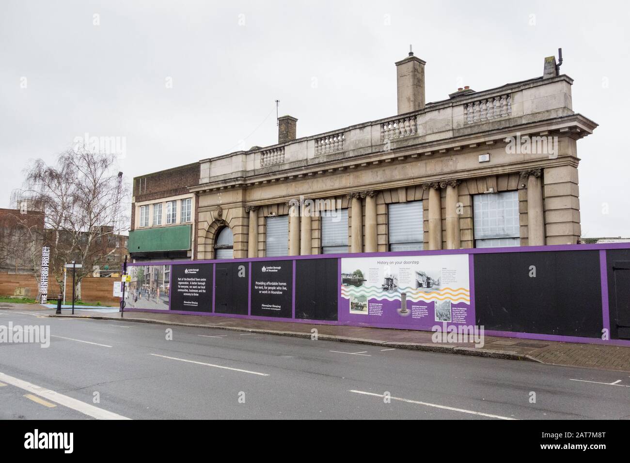 The former Westminster Bank on Brentford High Street as part of ...