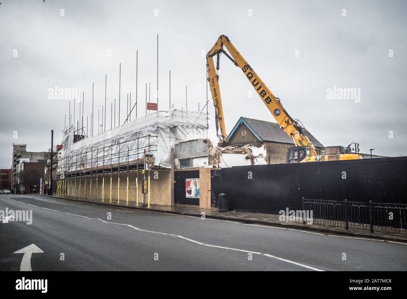 Demolition and redevelopment along Brentford High Street as part of ...