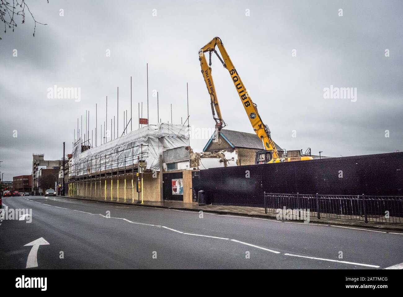 Demolition and redevelopment along Brentford High Street as part of ...