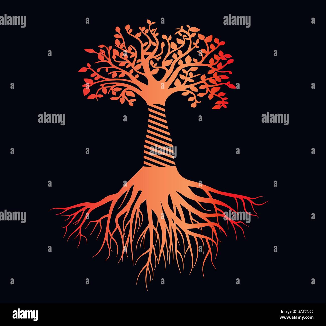 Tree of life tattoo hi-res stock photography and images - Alamy