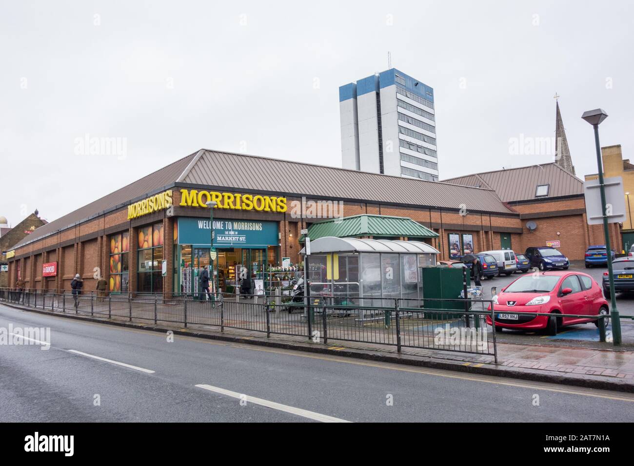 Morrisons supermarket, High St, Brentford, London, Middlesex, TW8, UK ...
