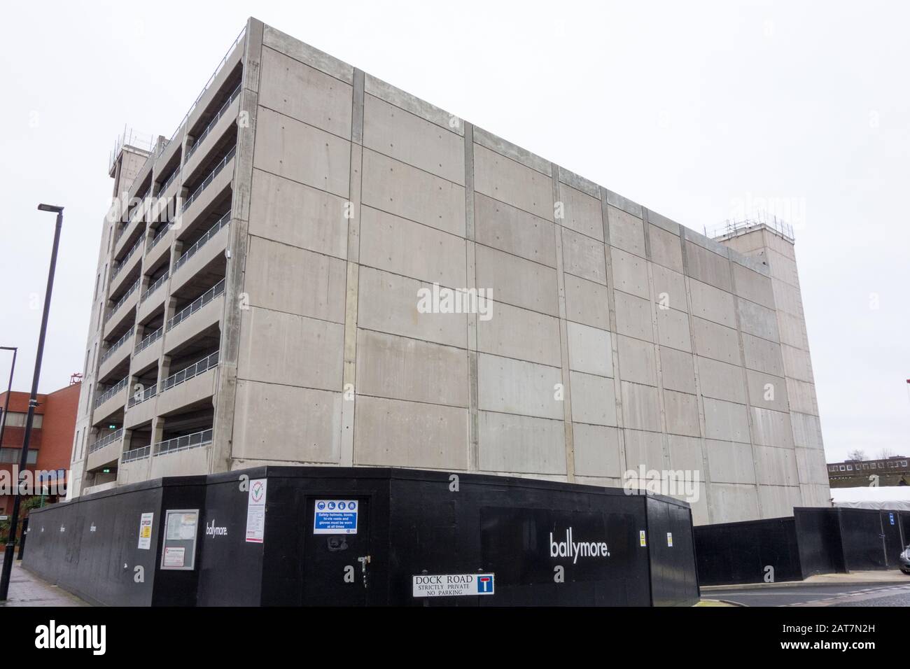 Ballymore multi-storey car park on Dock Road, Brentford, Middlesex, UK ...