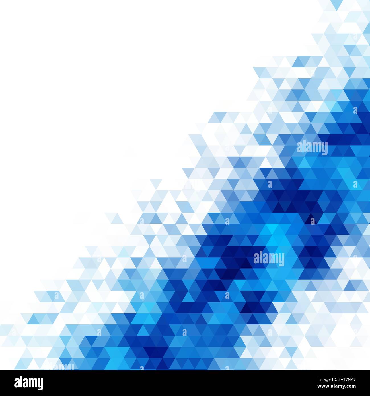blue polygon abstract geometric background vector Stock Vector Image ...
