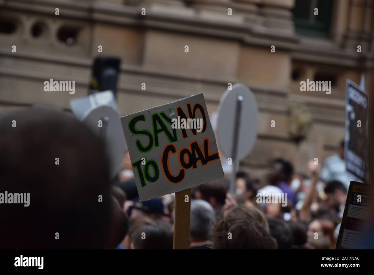 Climate Change Protest Sydney Australia Stock Photo - Alamy