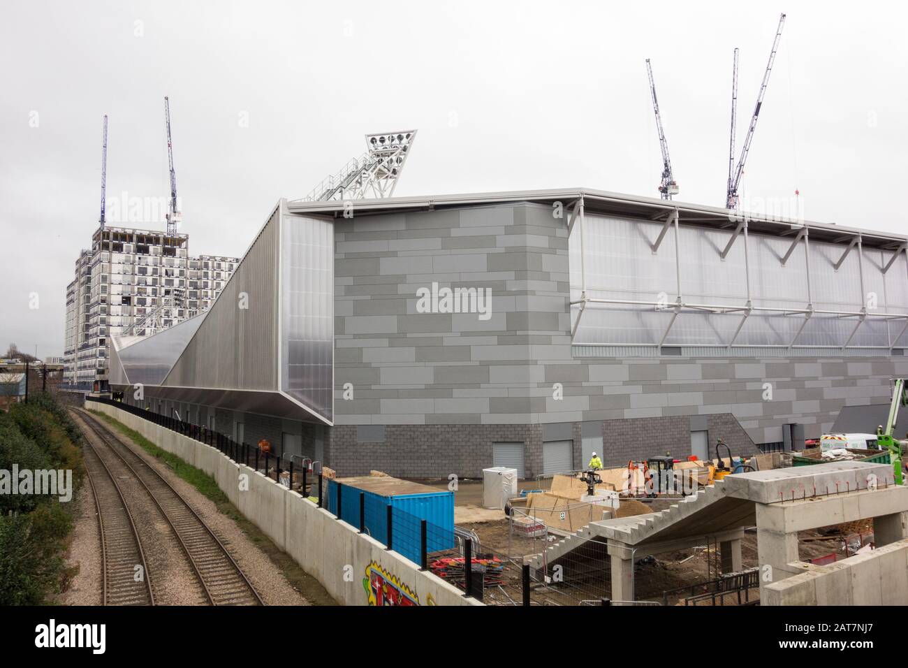 Football stadium under construction hi-res stock photography and images ...