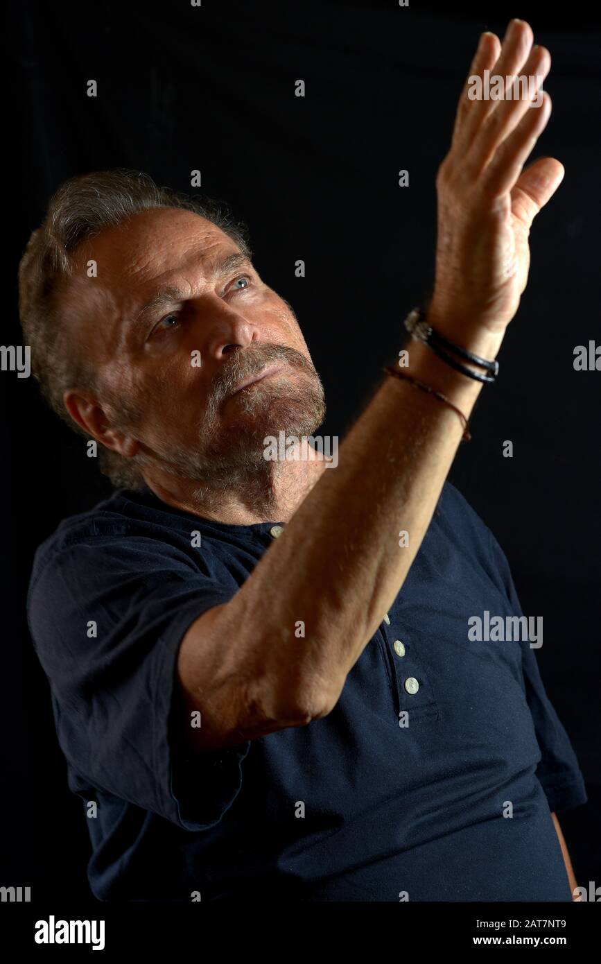 Portrait of the italian actor Franco Nero Photo © Sandro Michahelles ...
