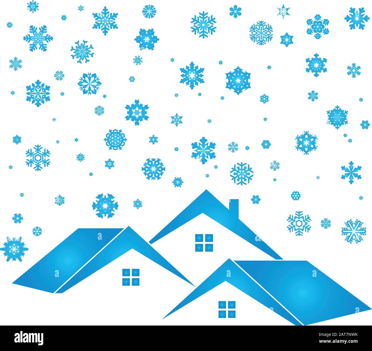 Snowfall transparent Cut Out Stock Images & Pictures - Alamy