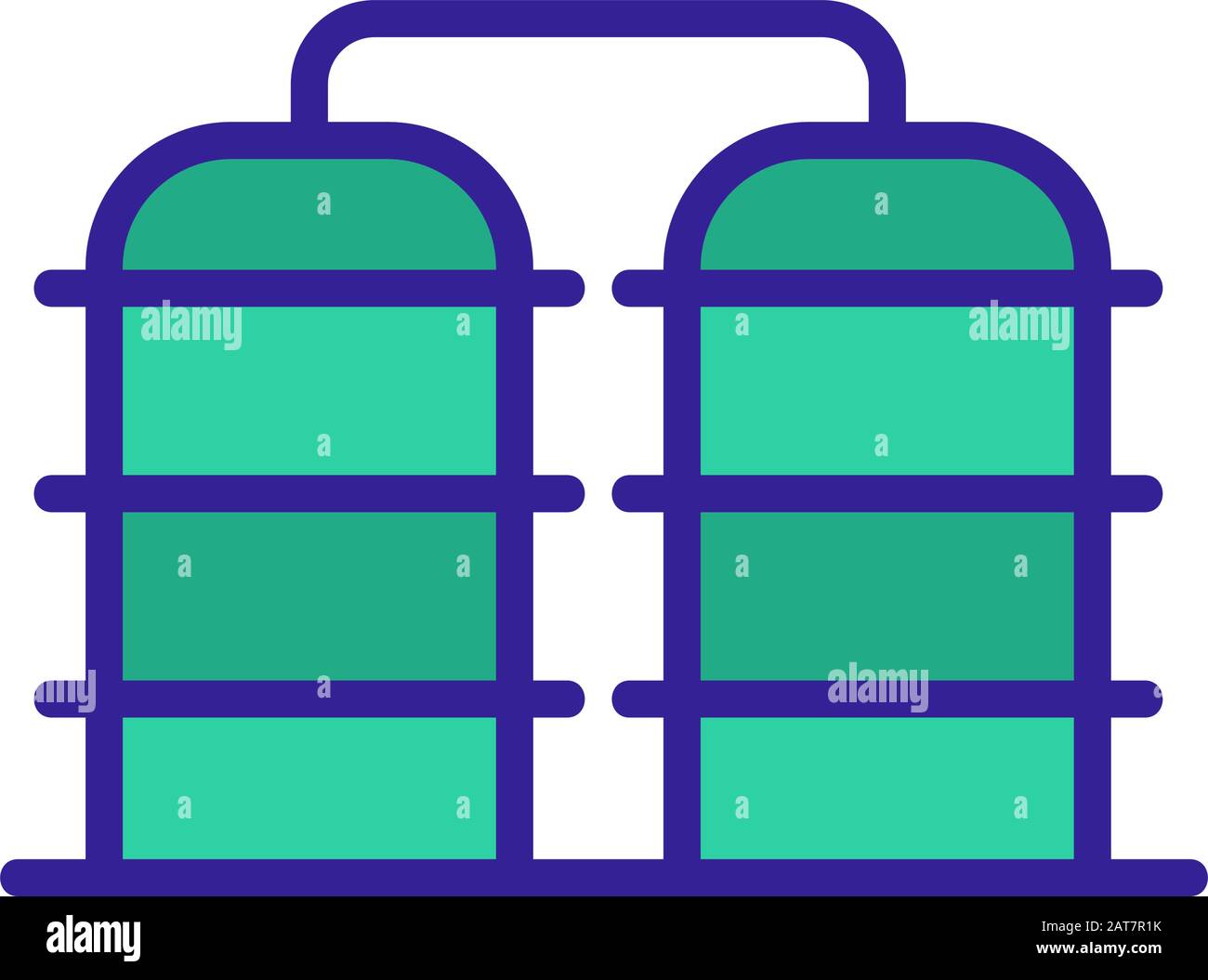 oil icon vector storage. Isolated contour symbol illustration Stock ...