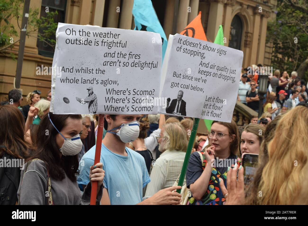 Climate Change Protest Sydney Australia Stock Photo - Alamy