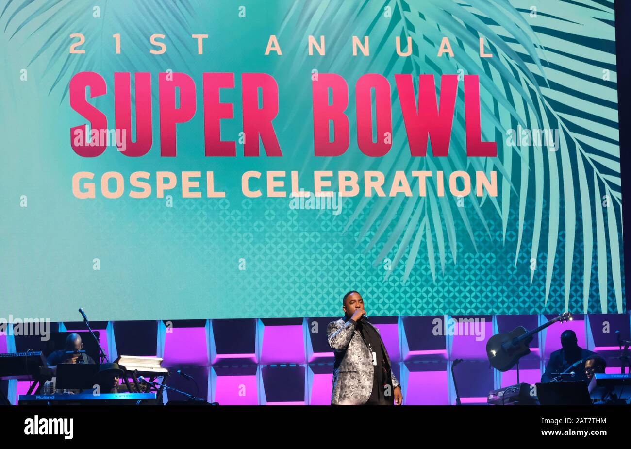 Miami, United States. 31st Jan, 2020. Jonathan Martin performs onstage ...