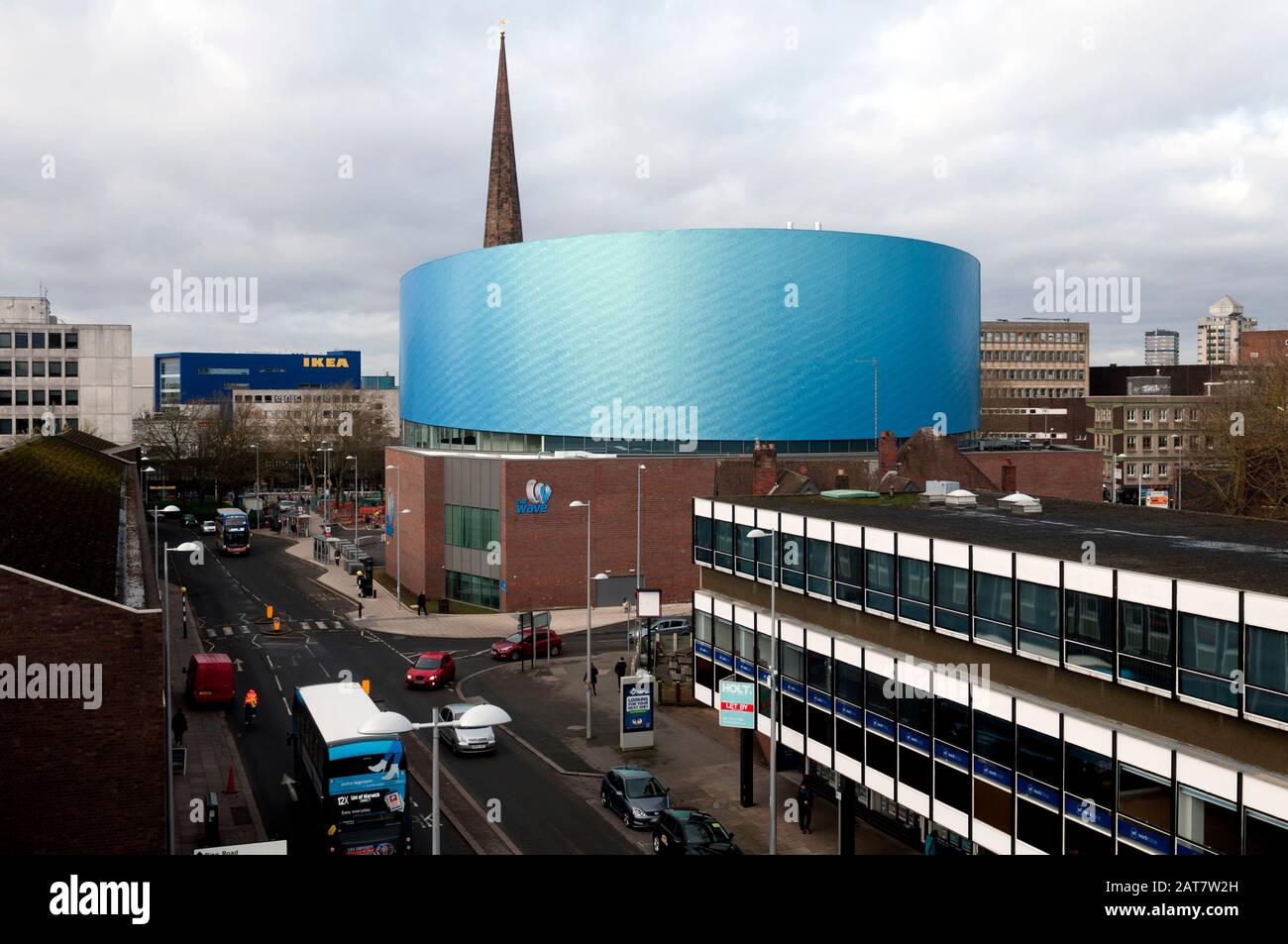New Union Street and The Wave building, Coventry, West Midlands ...