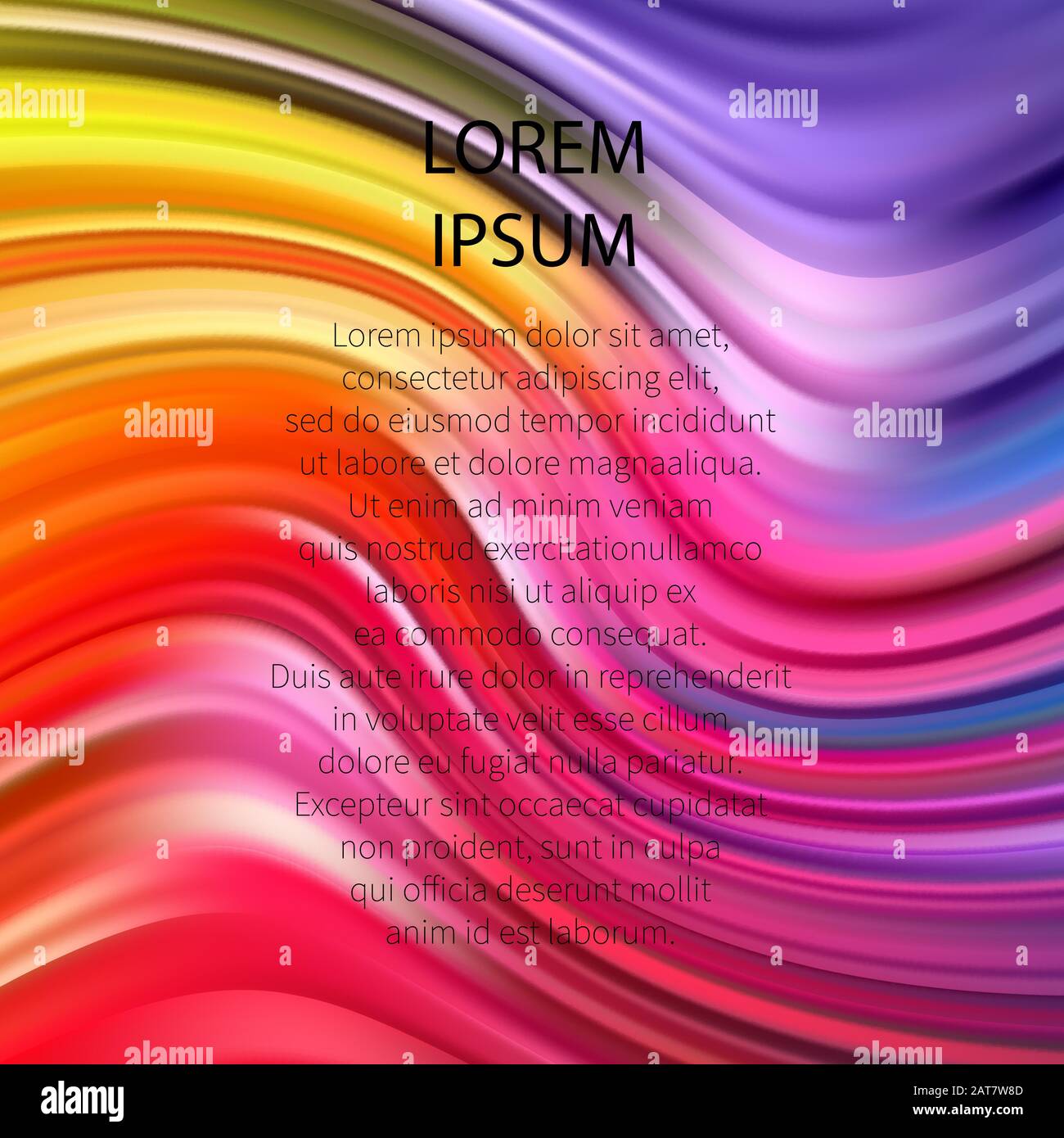 Watercolor layout Stock Vector Images - Alamy