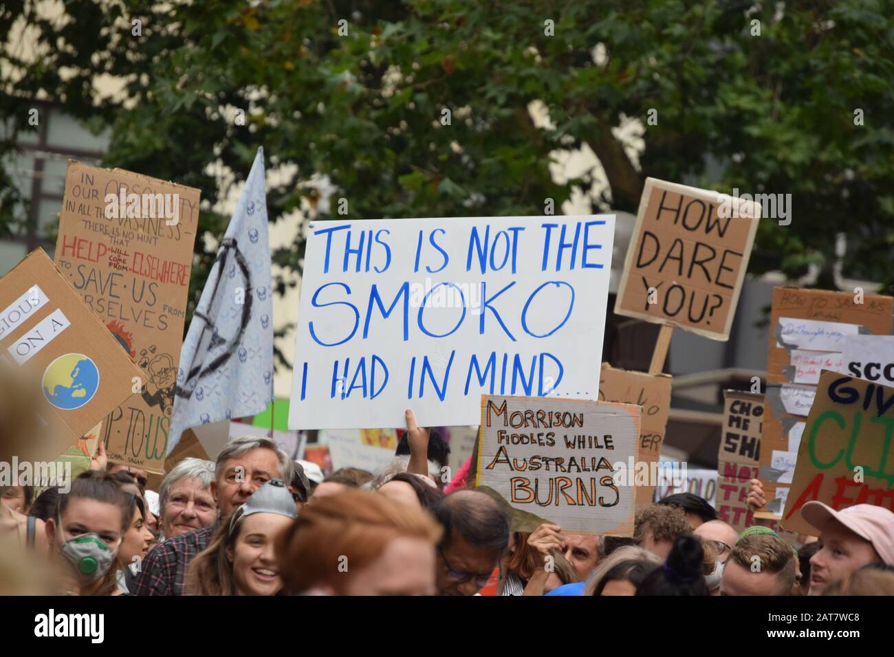 Climate Change Protest Sydney Australia Stock Photo - Alamy