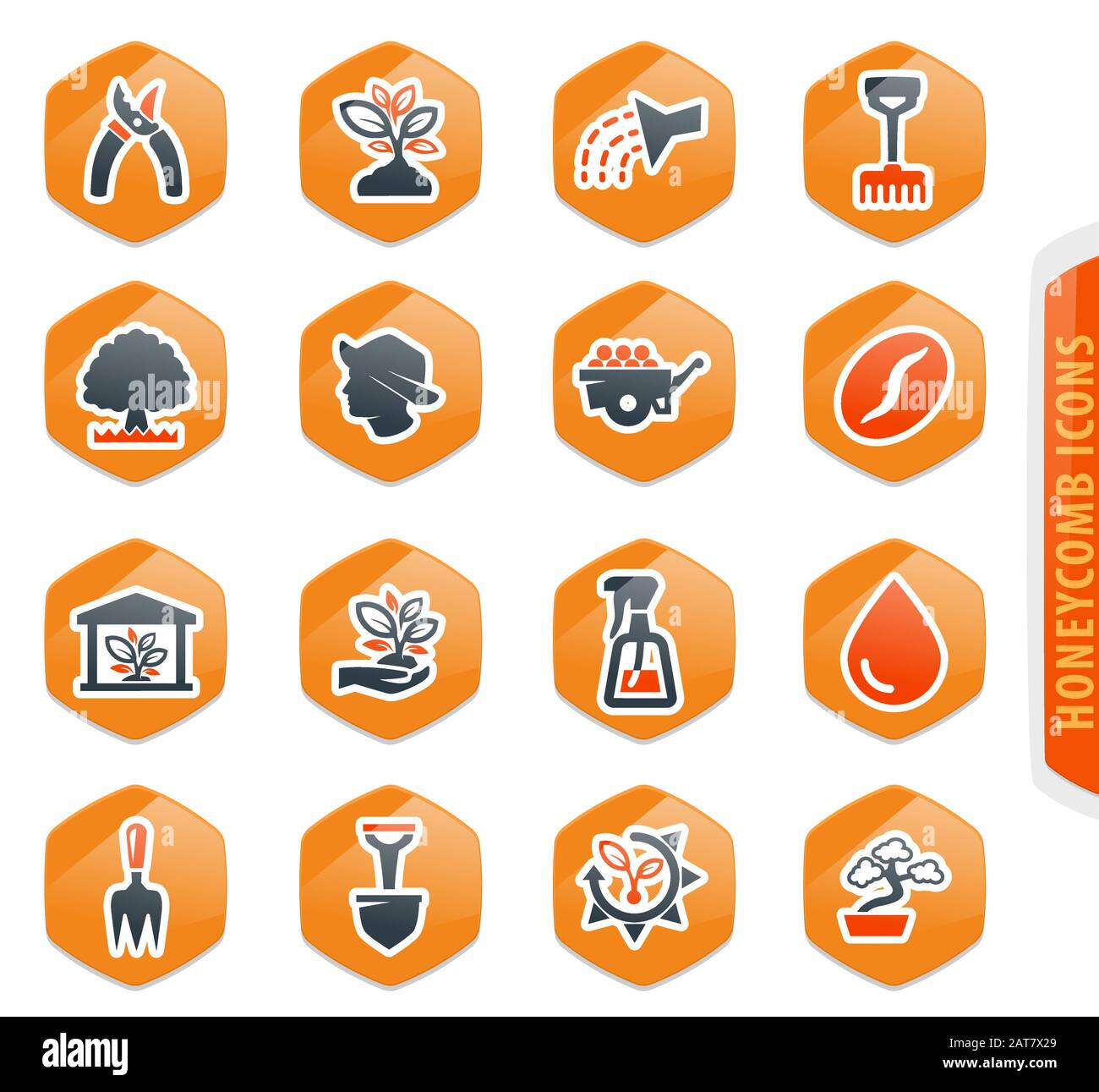 Gardening icons set Stock Vector Image & Art - Alamy