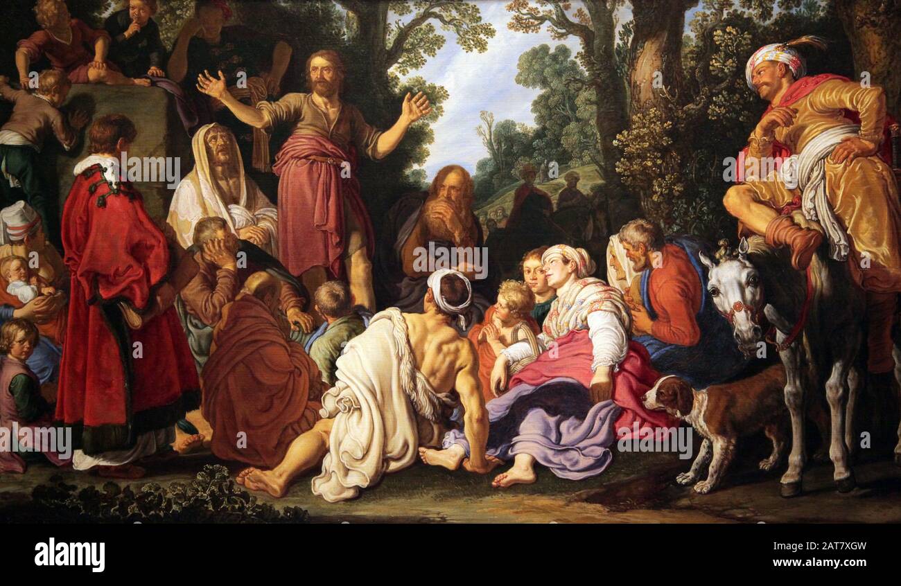 John the baptist preaching hi-res stock photography and images - Alamy