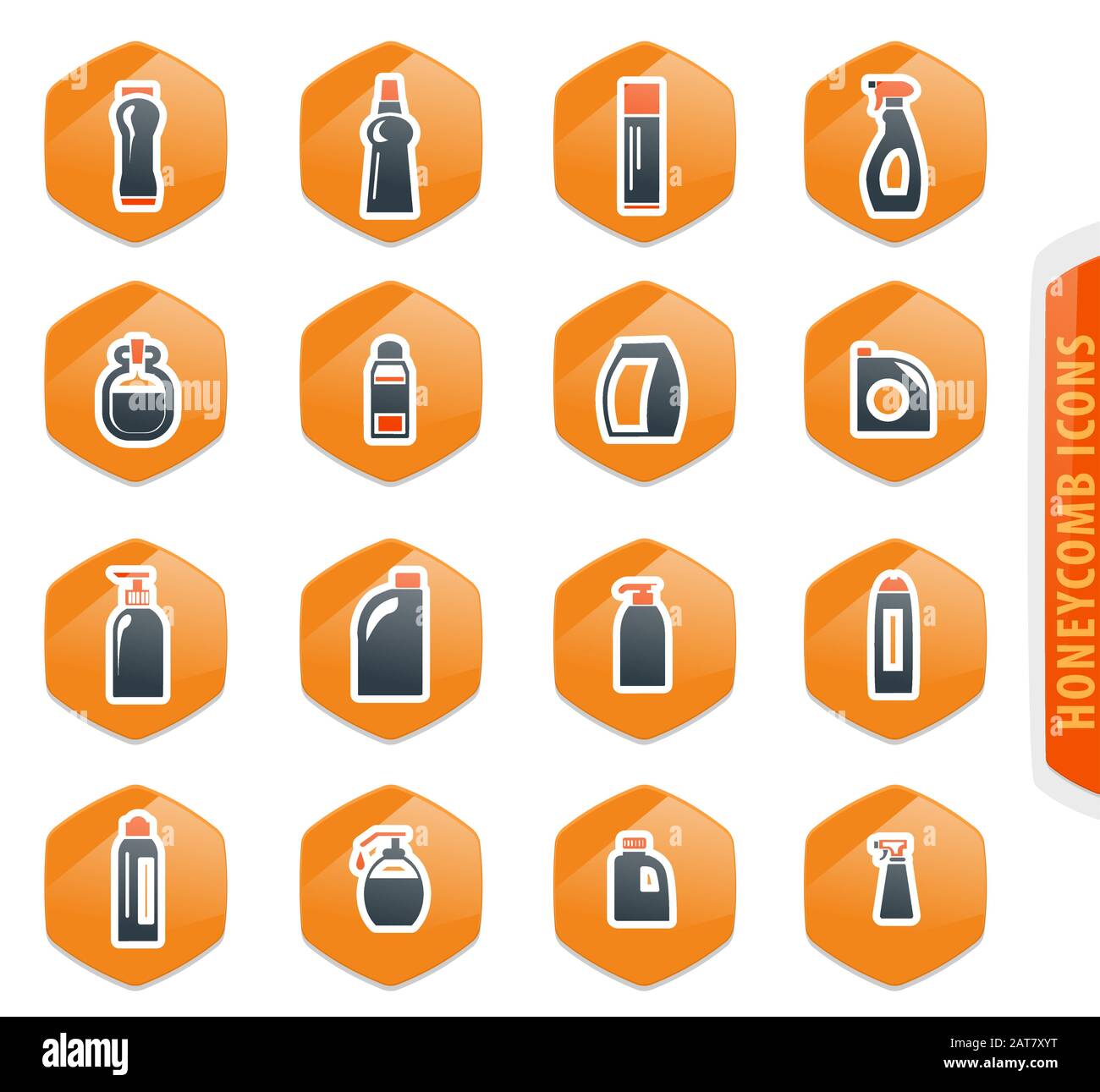 Household chemicals icons set Stock Vector Image & Art - Alamy