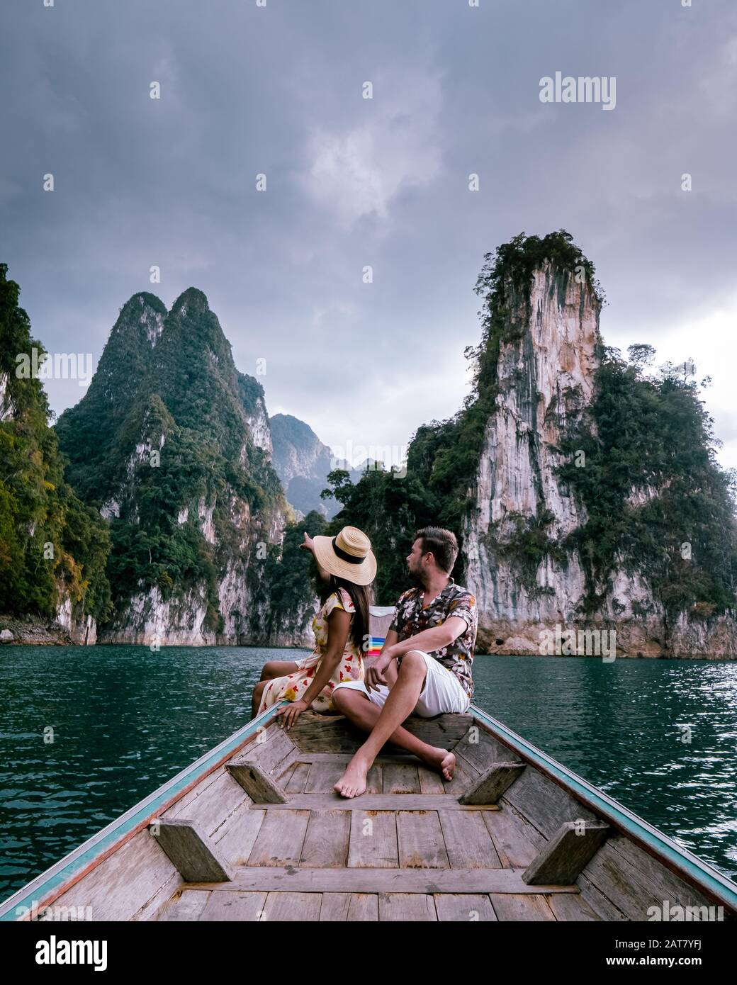 Khao Sok national park Cheow Lan Dam, Ratchaprapha Dam or Rajjaprabha ...