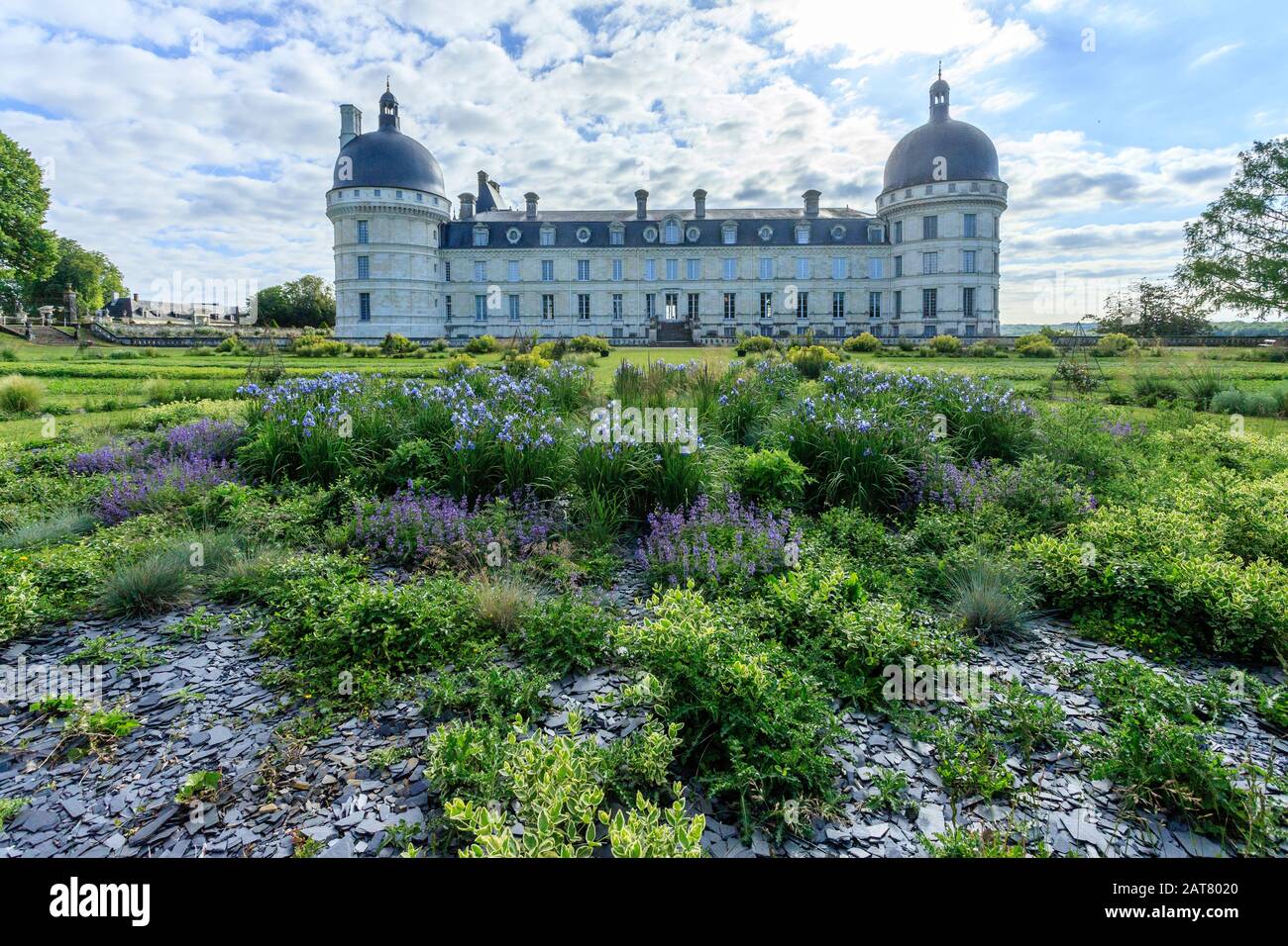 France, Indre, Berry, Valencay, Chateau de Valencay Park and Gardens ...