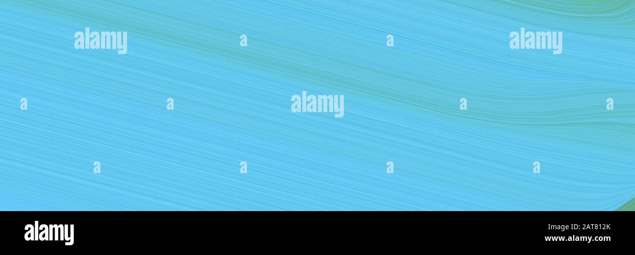 decorative header with sky blue, medium aqua marine and light sky blue ...