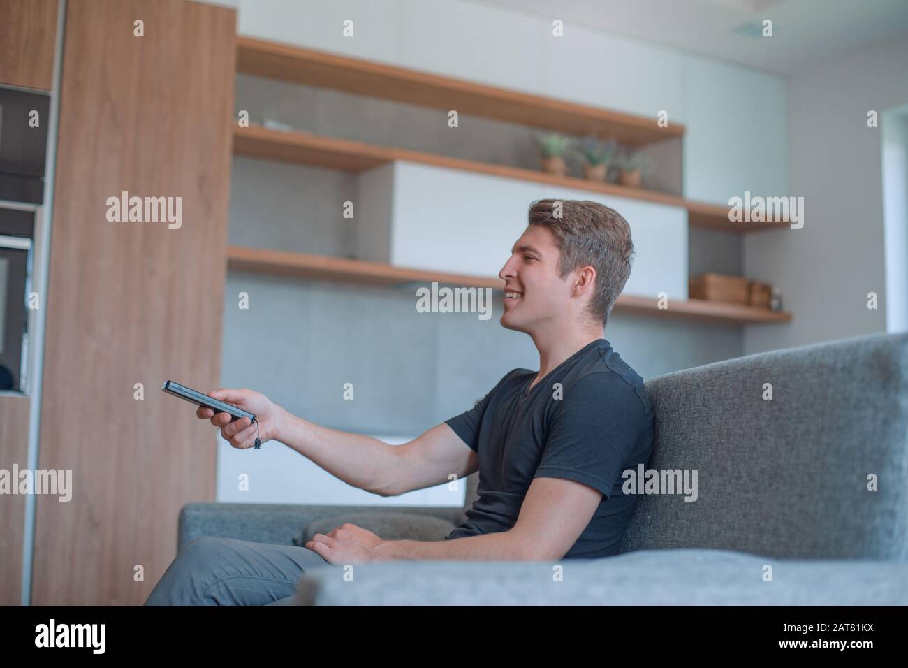 Stylish smart tv hi-res stock photography and images - Alamy