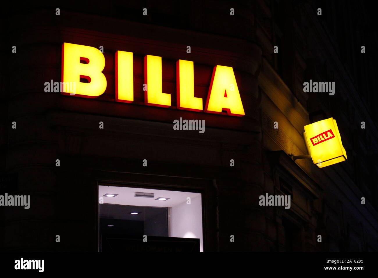 Billa logo hi-res stock photography and images - Alamy
