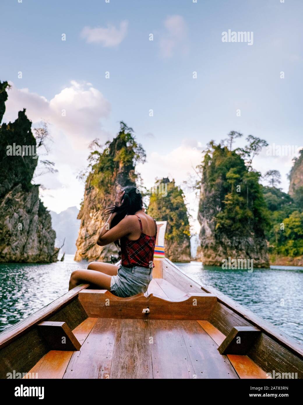 Khao Sok national park Cheow Lan Dam, Ratchaprapha Dam or Rajjaprabha ...