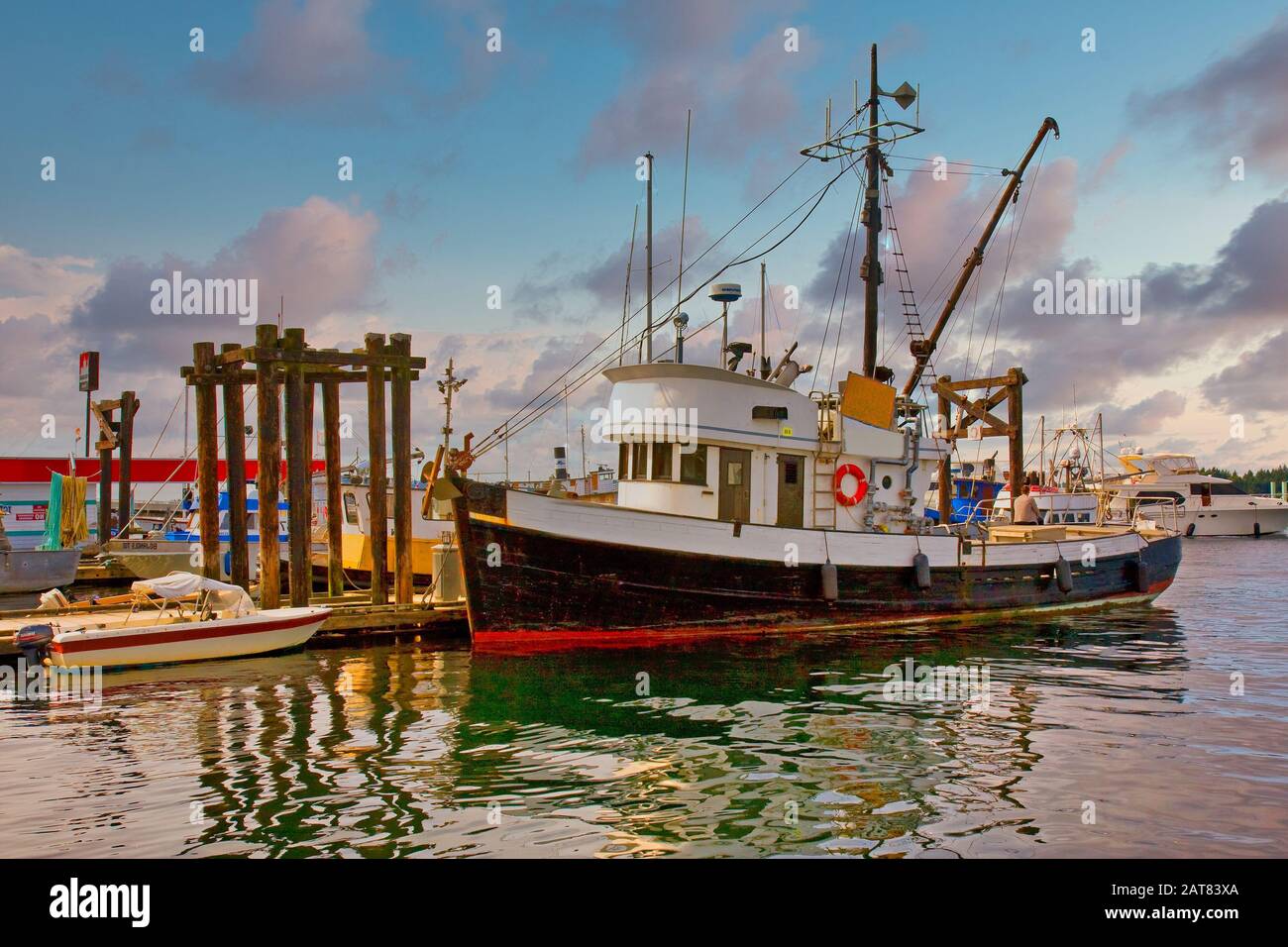 Old fishing trawler hi-res stock photography and images - Alamy