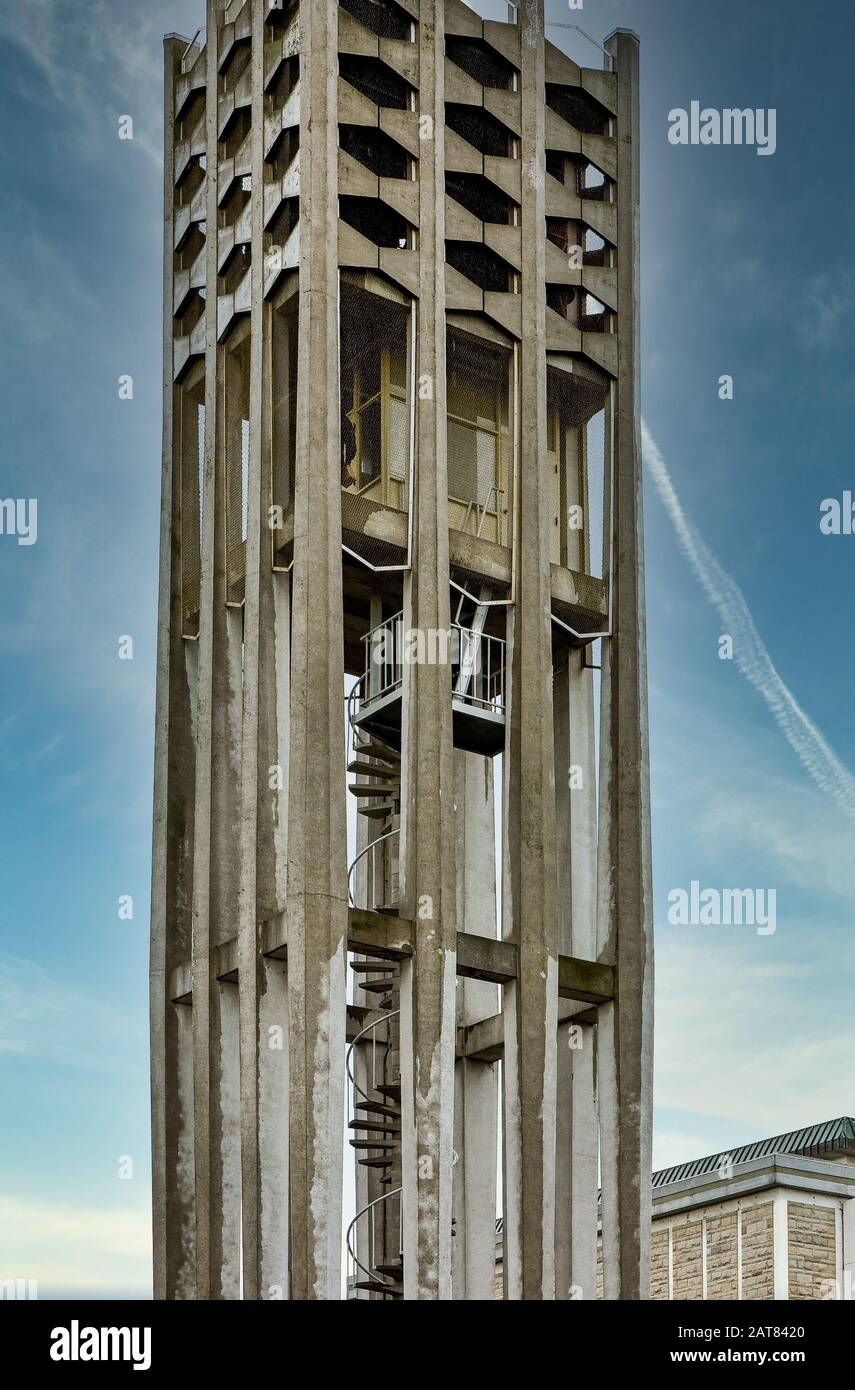 Steps in Bell Tower Stock Photo - Alamy