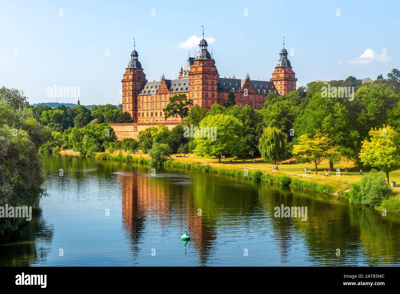 Castle Johannisburg, Aschaffenburg, Germany Stock Photo - Alamy