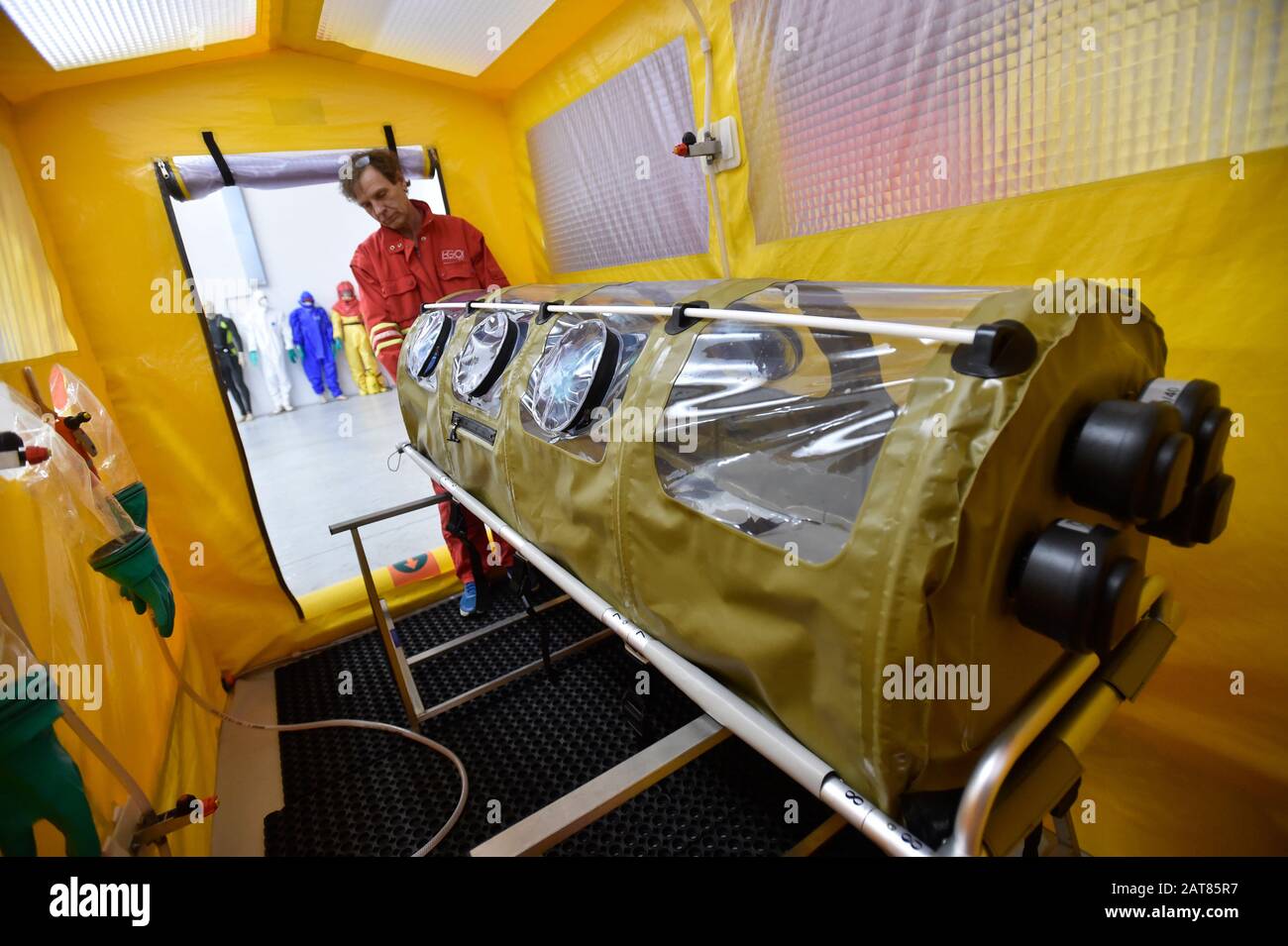 Decontamination shower hi-res stock photography and images - Alamy
