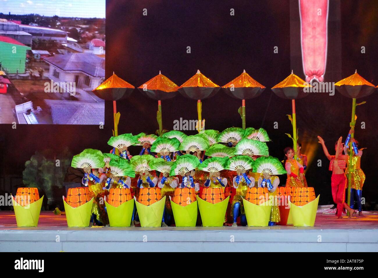 Isabela, Philippines. 31st Jan, 2020. The annual festival of ''Bambanti ...