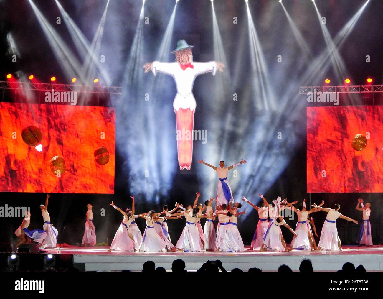 Isabela, Philippines. 31st Jan, 2020. The annual festival of ''Bambanti ...
